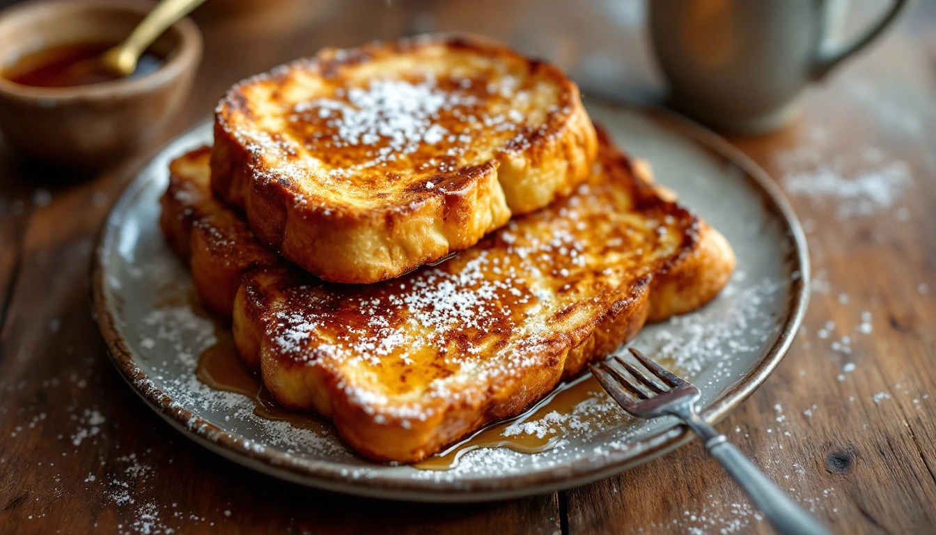 Recette de French toast air fryer - Air fryer ninja Recettes