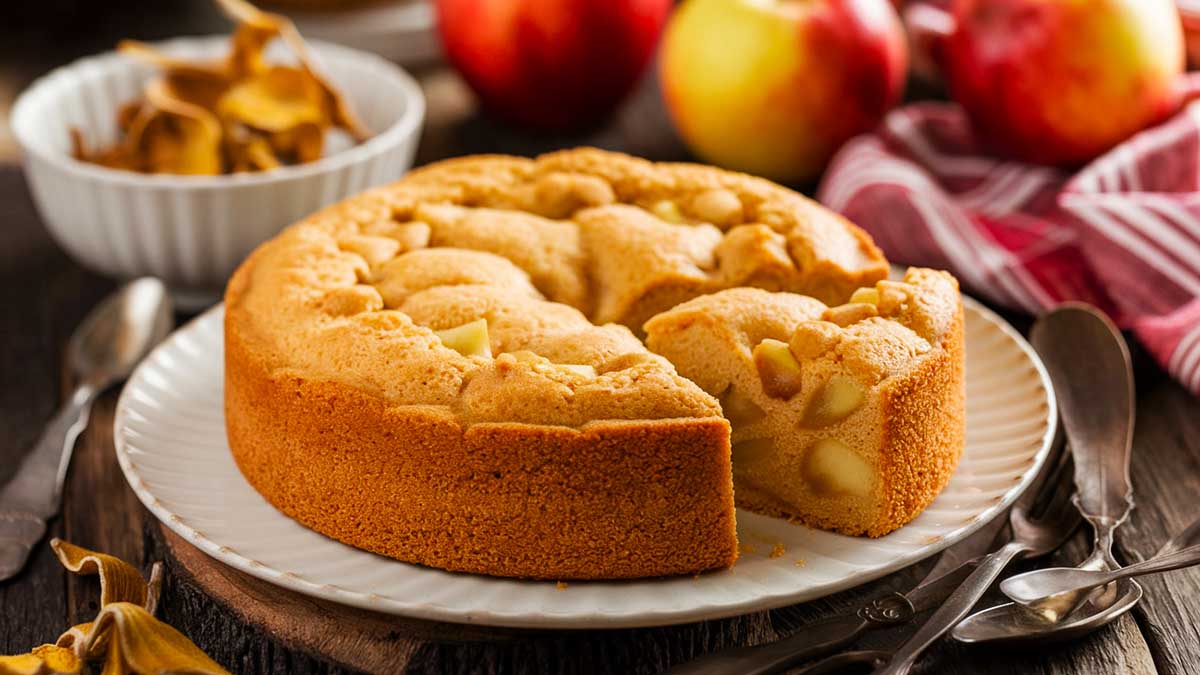 Recette gâteau aux pommes au Airfryer - Air fryer ninja Recettes